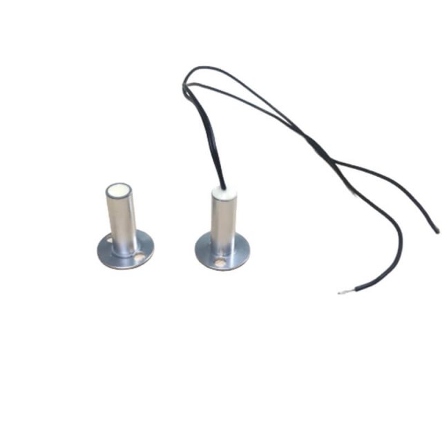 Aluminum alloy recessed magnetic alarm contact door magnetic contact ...